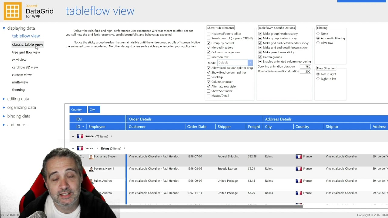 Introduction to the Xceed DataGrid for WPF
