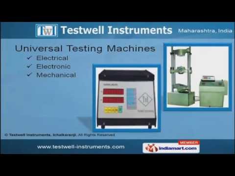 Manufacturer of Hardness Testers & Testing Machines by Testwell ...