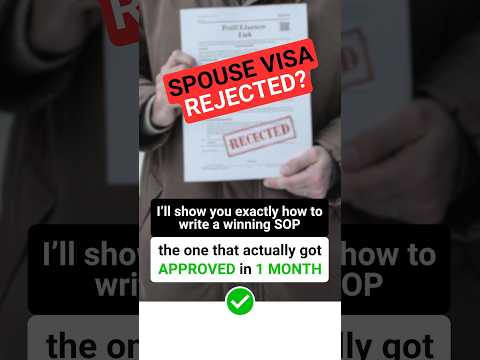 Spouse Open Work Permit (SOWP) Rejected? Weak SOP Could Be the Real Reason
