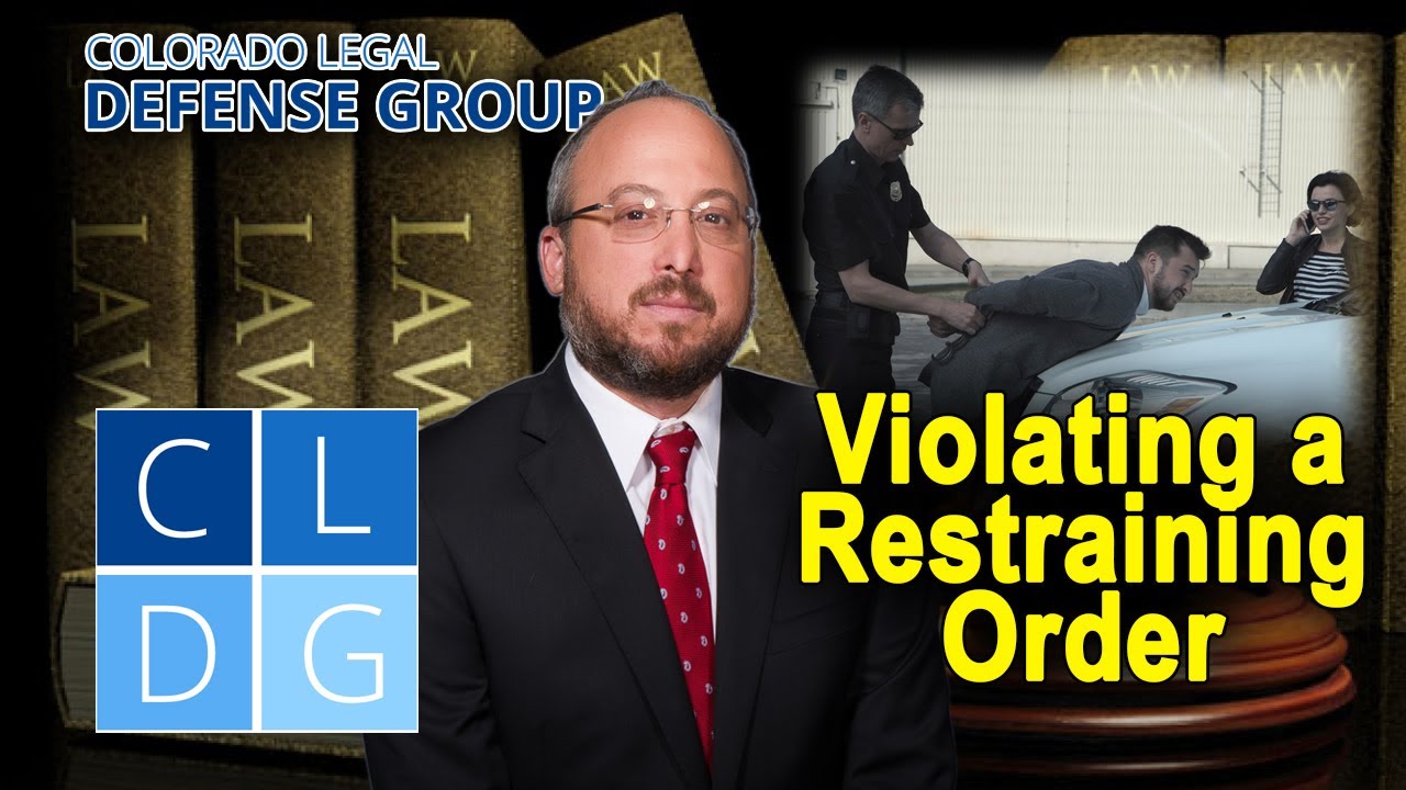 What happens if you violate a protective order in Colorado?