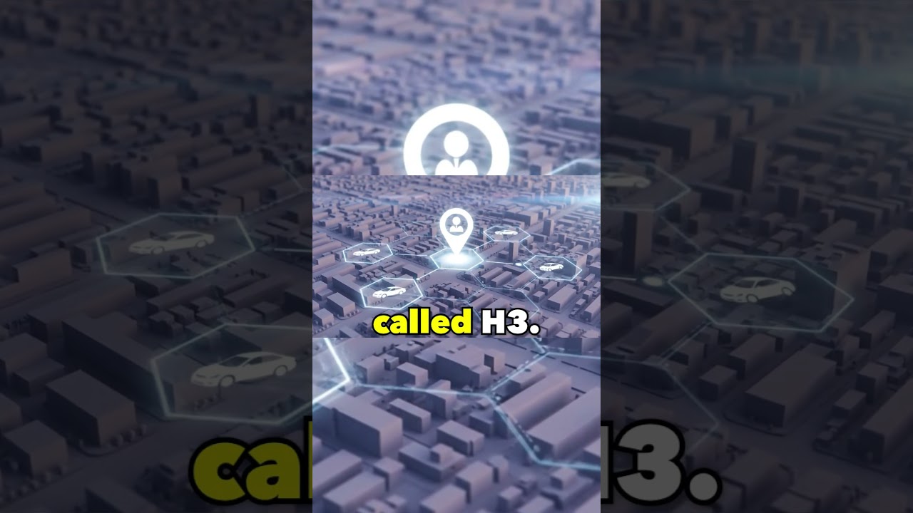 How Uber quickly finds the nearest driver? 🤯🚖🔥🚀 #uber #rapido #ola #hexagon #H3