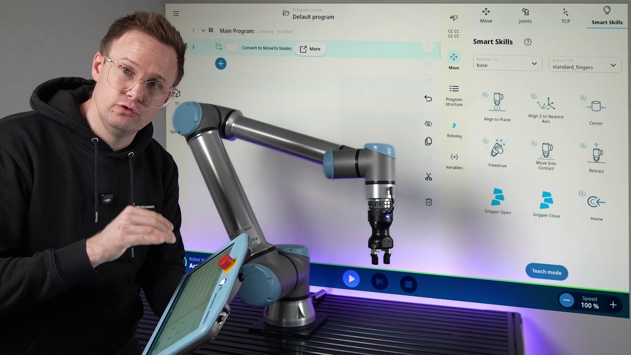 Universal Robots Polyscope X Teach Mode Tutorial | Faster Way to Program Robot Paths