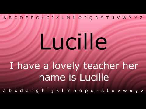 How to pronounce 'Lucille' with Zira.mp4