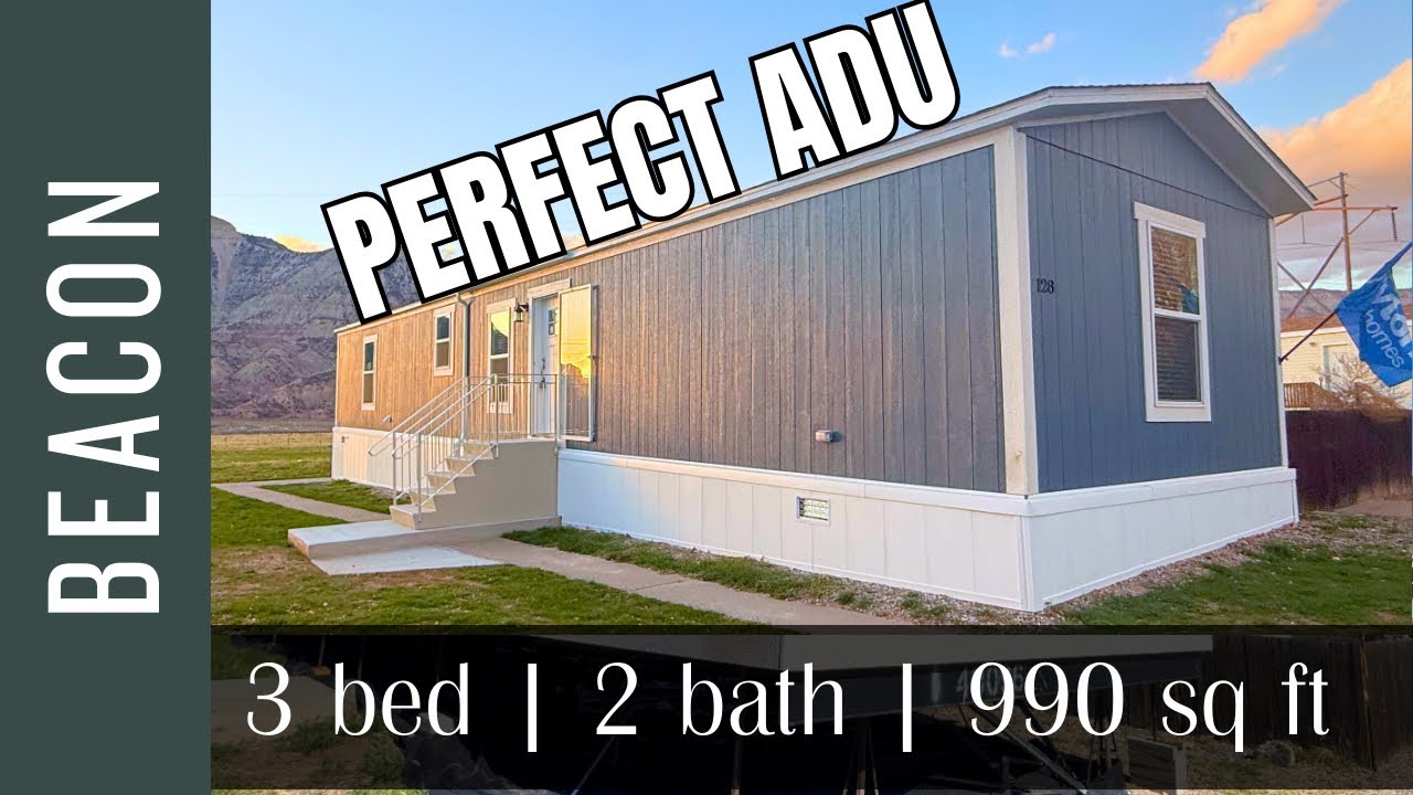 Perfect ADU Home! Affordable 3 Bed 2 Bath Beacon by Clayton Horizon 🏡