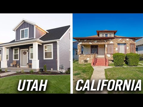 What $500,000 Buys in Utah vs California #shorts