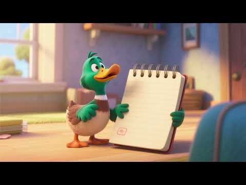 The Duck Who Found a Diary 2 | Secrets of the Pond Continue!