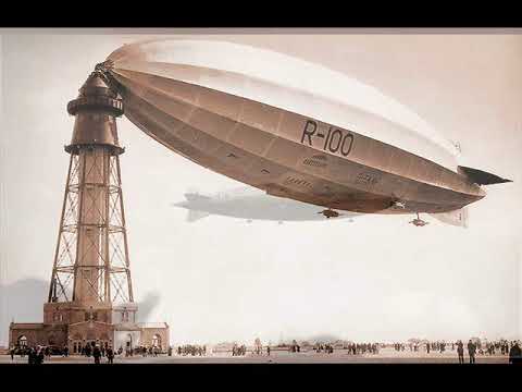 Airship Of Britain R 101 1930.