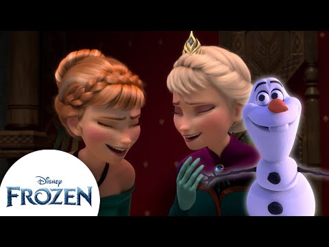 Elsa, Anna, & Olaf's Funniest Moments | Try Not To Laugh | Frozen