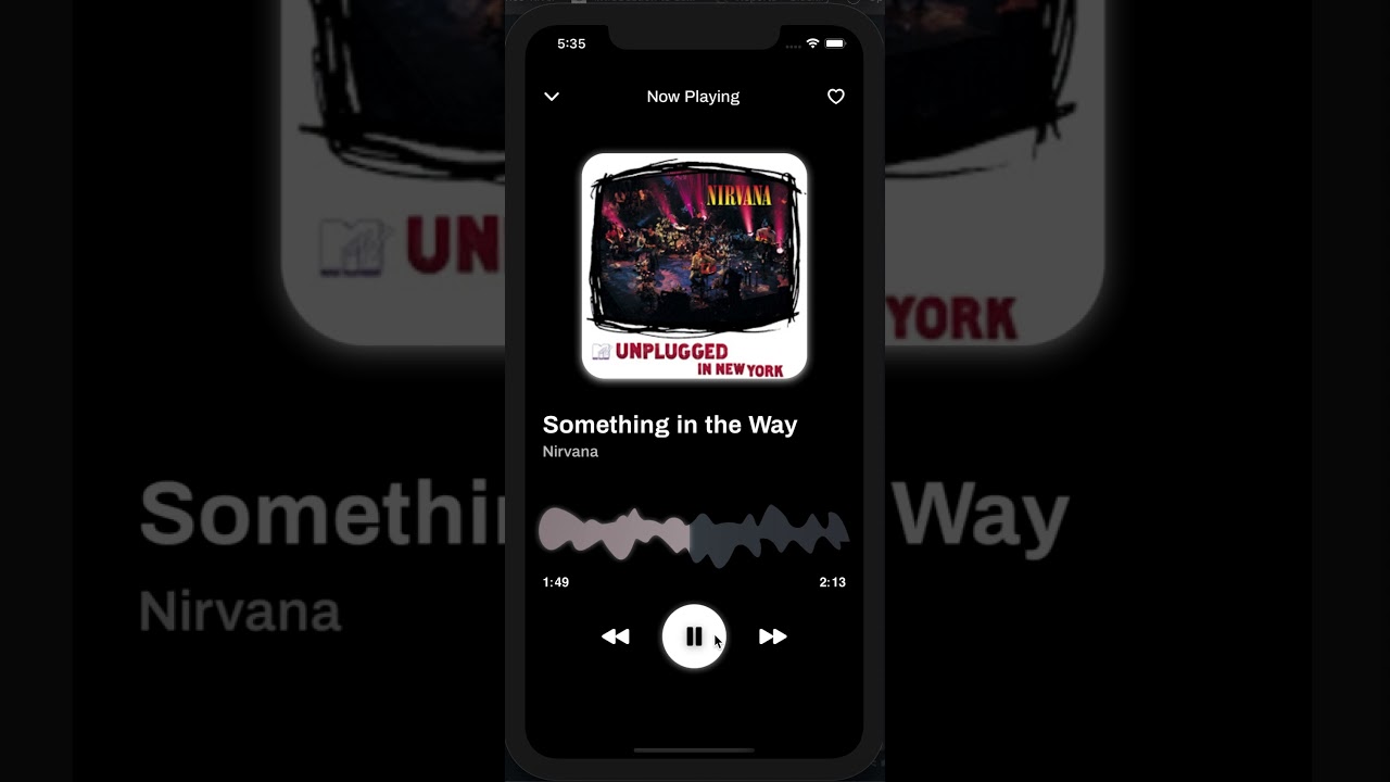 Musically - Music app created with #SwiftUI