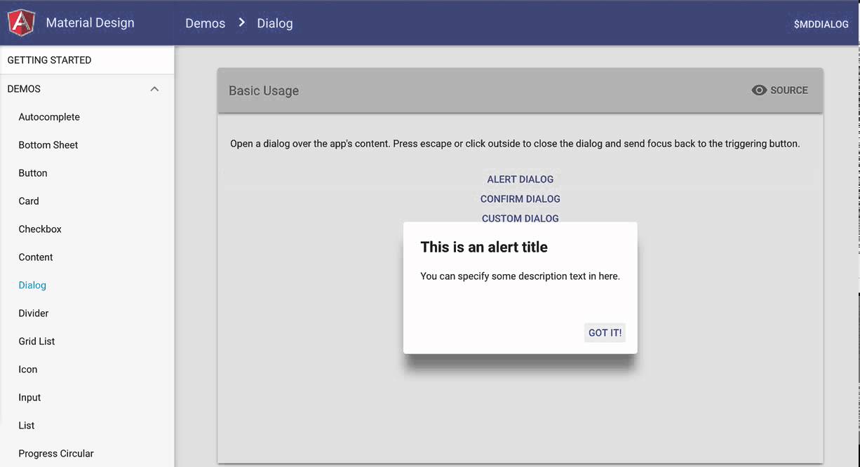 Angular Material Focus Management