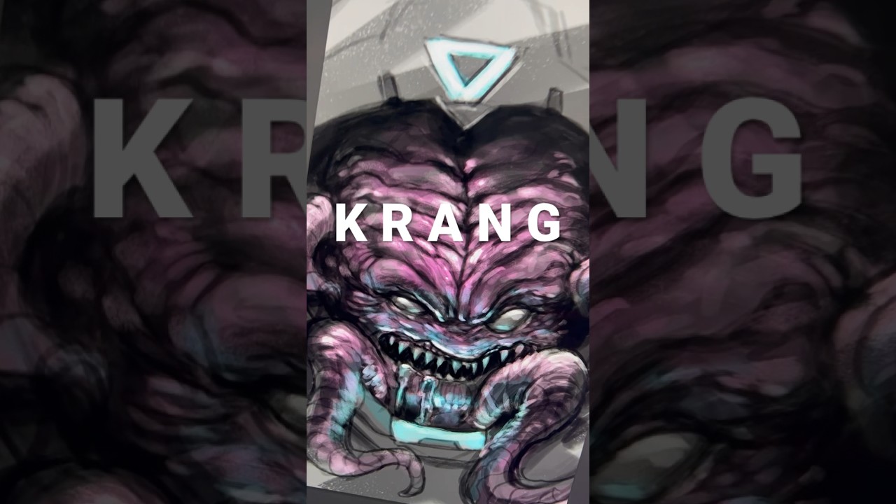 Sketch of Krang from TMNT. #tmnt #art