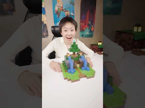 $5 build or $500 build choose one???? #minecraft #papercraft #shorts