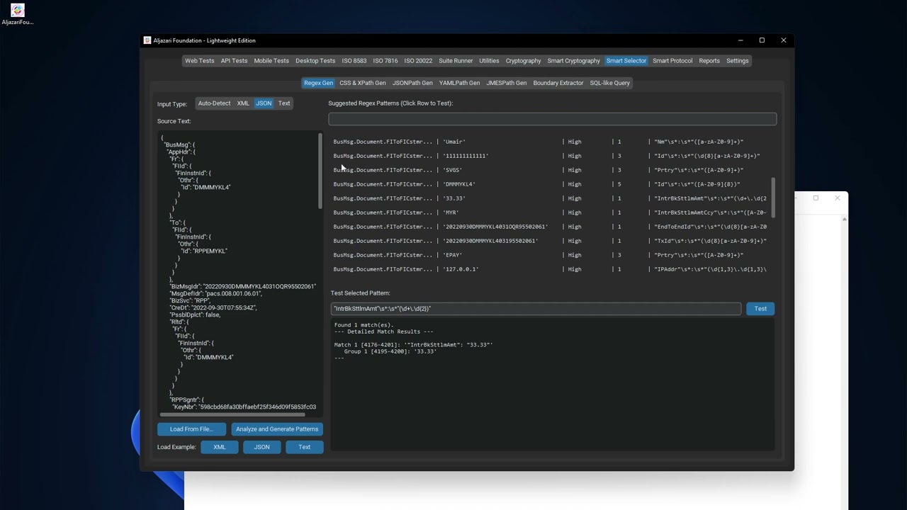 #features  Regex Generator