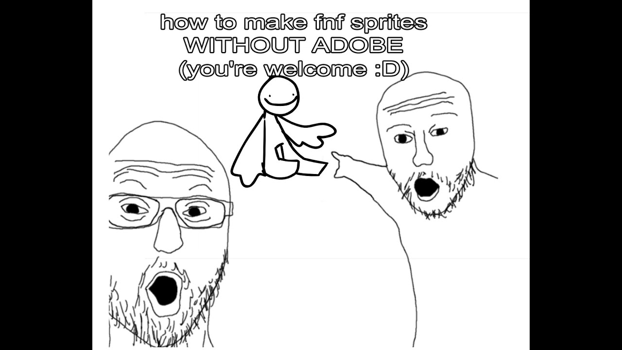 HOW TO MAKE FNF SPRITES WITHOUT ADOBE (FNF Tutorial)