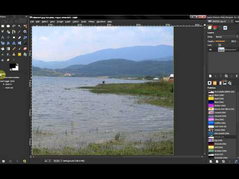 GIMP tutorial: Beginners' Guide ep38 - Tools - Zoom tool PART 1 Video ...