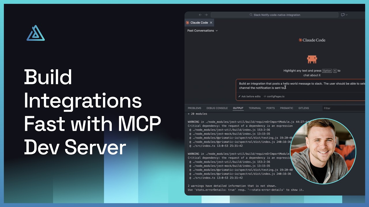 MCP Dev Server Demo: Build and Deploy a Slack Integration
