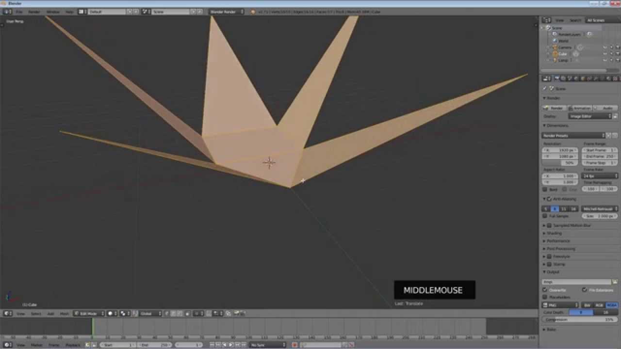 Blender Absolute Beginner Tutorial: Episode 2