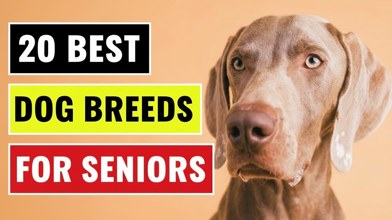 Top 20 Dog Breeds for Seniors (You’ll Be Surprised!)