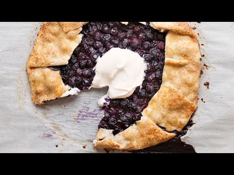 Blueberry Cardamom Galette