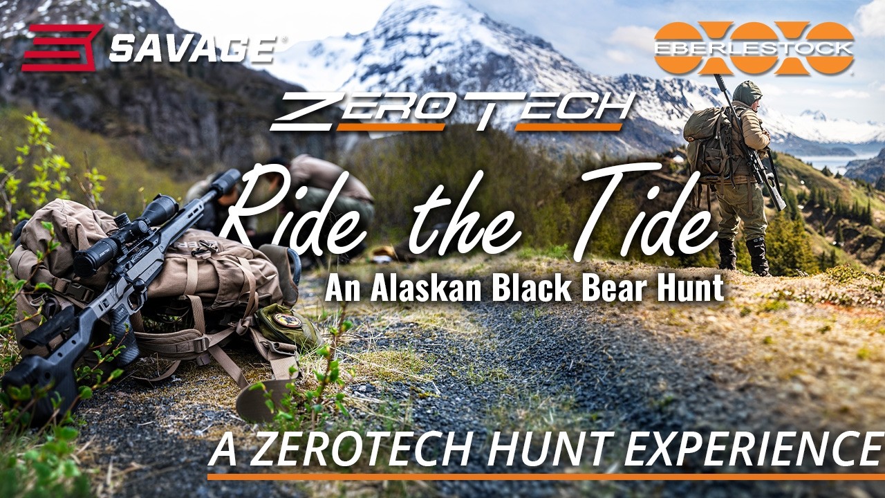 Ride The Tide: Coastal Black Bears with Savage Arms & Eberlestock | A ZeroTech Hunt Experience |