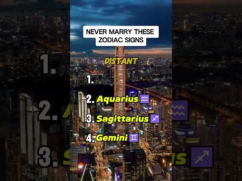 Never Marry These Zodiac Signs π #astrology #birthchart #aries #horoscope #zodiacsigns
