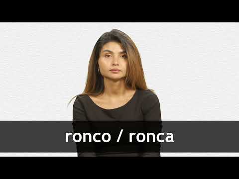 English Translation of “RONCA” | Collins Spanish-English Dictionary