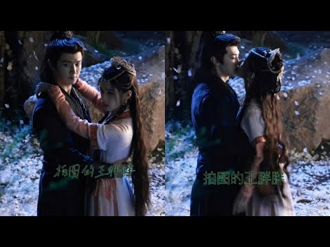 Zhang Jingyi & Chen Zheyuan kiss sweetly on the set of Chasing Dreams despite netizens' arguments