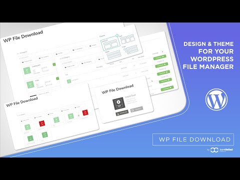Design and theme for your WordPress file manager