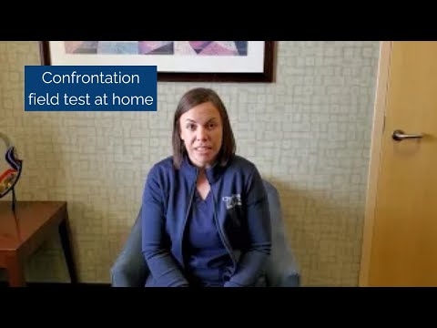 Completing Confrontation Field Test at Home