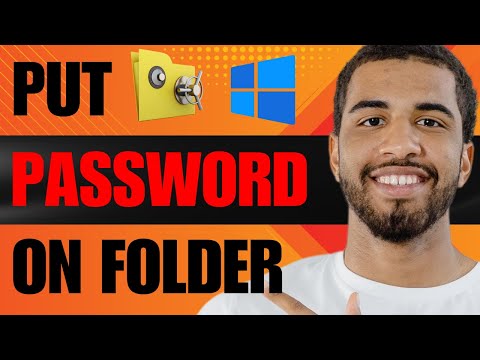 How to Put Password on Folder Windows 10 (2025)