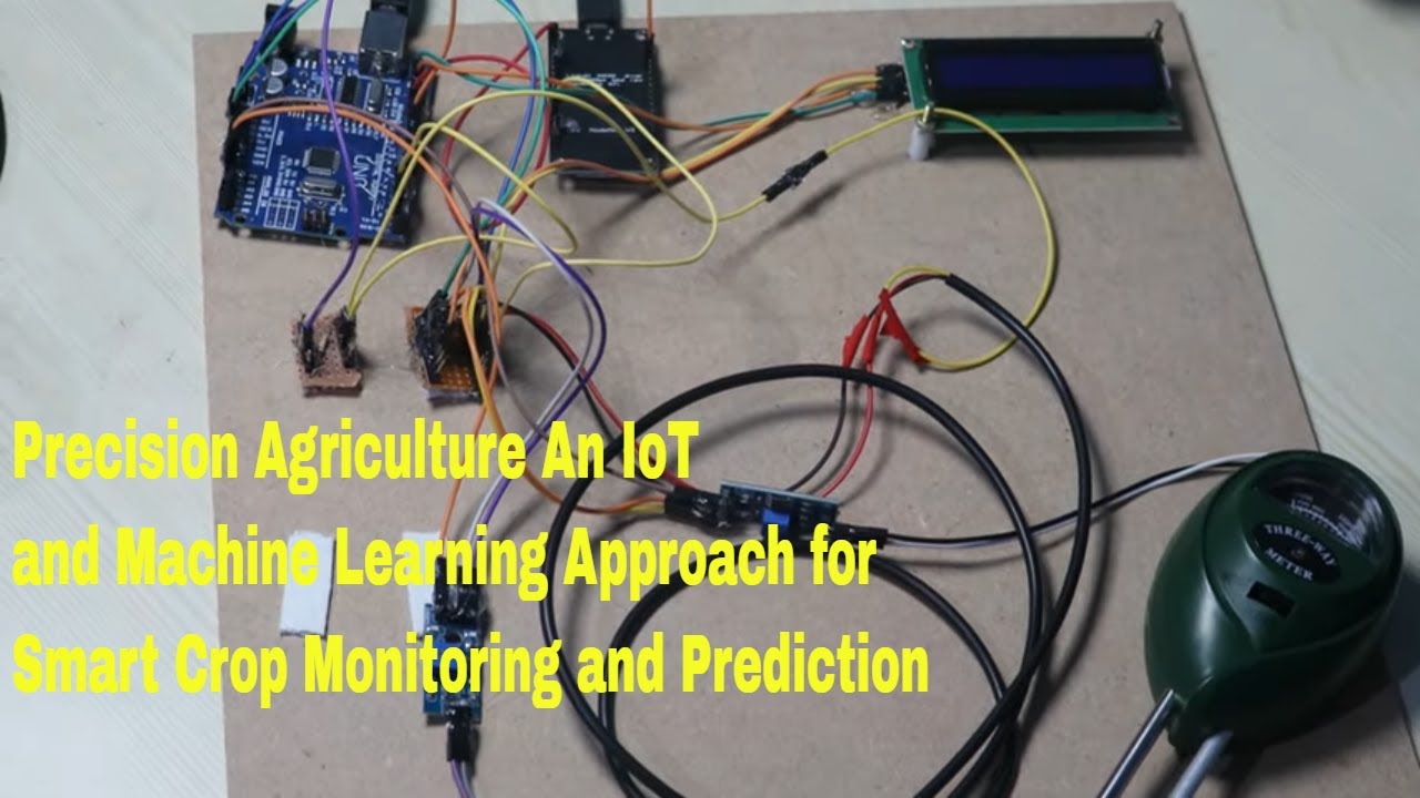 Precision Agriculture An IoT and Machine Learning Approach for Smart Crop Monitoring and Prediction