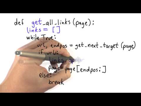 Learn Updating Links Solution Intro to Computer Science - Mind Luster