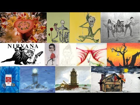 Kurt Cobain's Art (1973-1994) (Drawings, Paintings and Photographs)