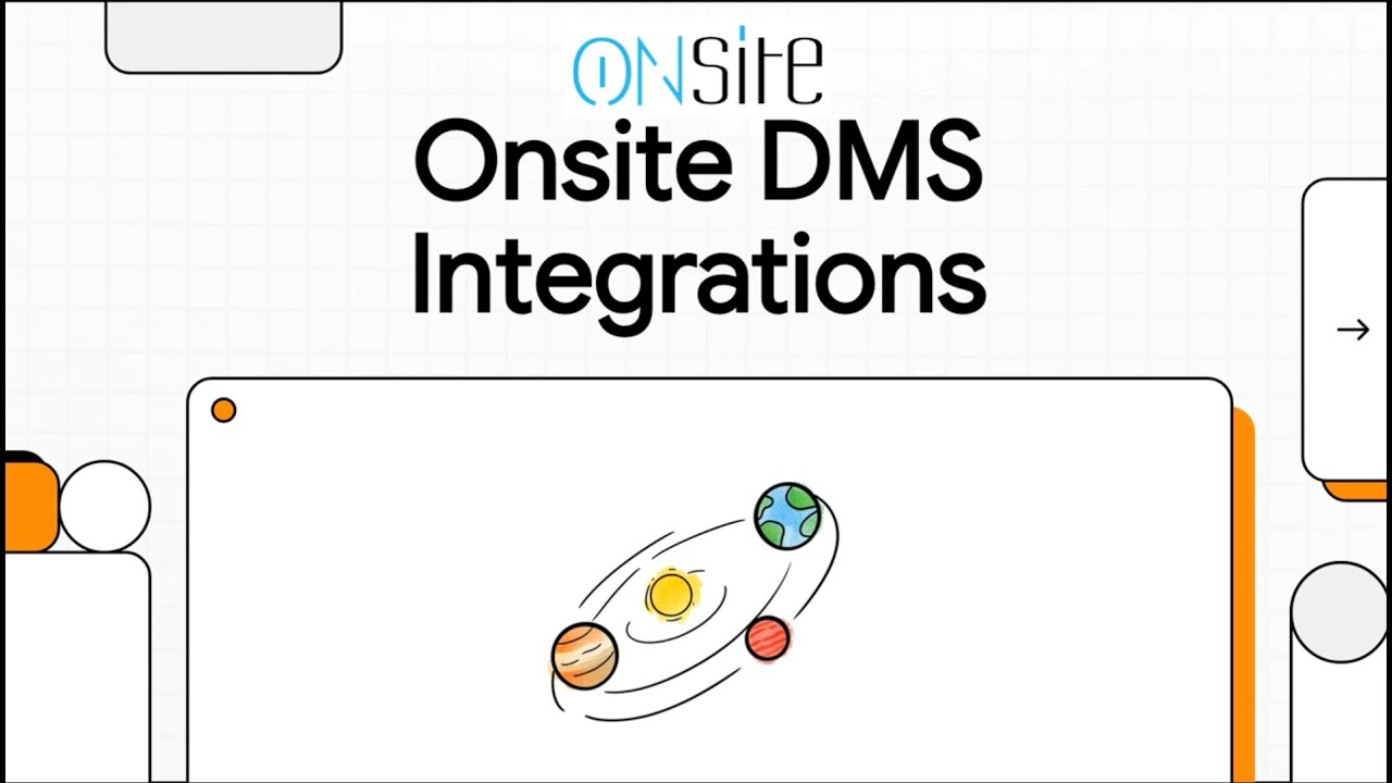 Onsite DMS - Integrations