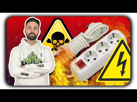 ❌🔥 CUIDADO! con las REGLETAS y los ENCHUFES en Casa...