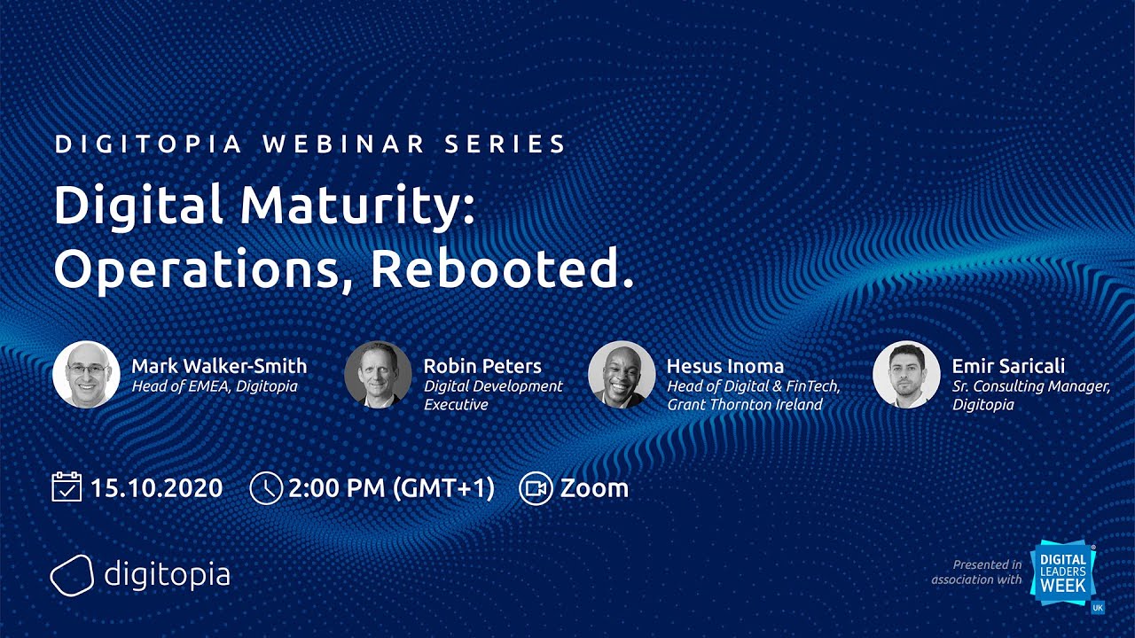 Digital Maturity: Operations, Rebooted