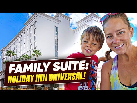 Best Budget Hotel Near Universal Orlando? 2 Bedroom Holiday Inn Suite Review