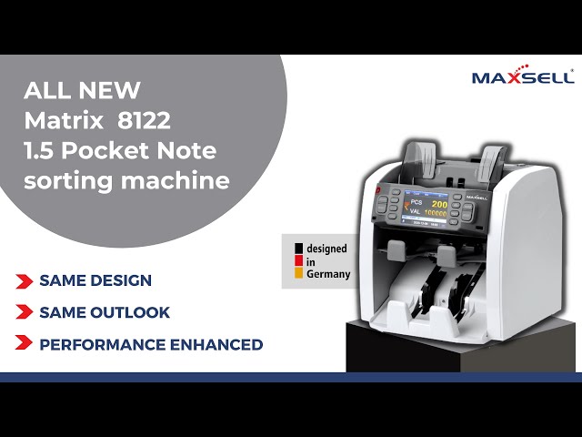 Note Sorting Machine - MATRIX - 8130 Manufacturer from Chennai