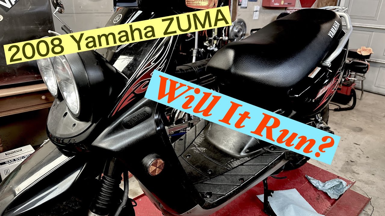 2008 Yamaha Zuma Revival. Will It Run?