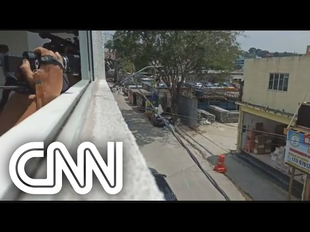 Paraisópolis tem tiroteio durante agenda de campanha de Tarcísio de Freitas | CNN Brasil