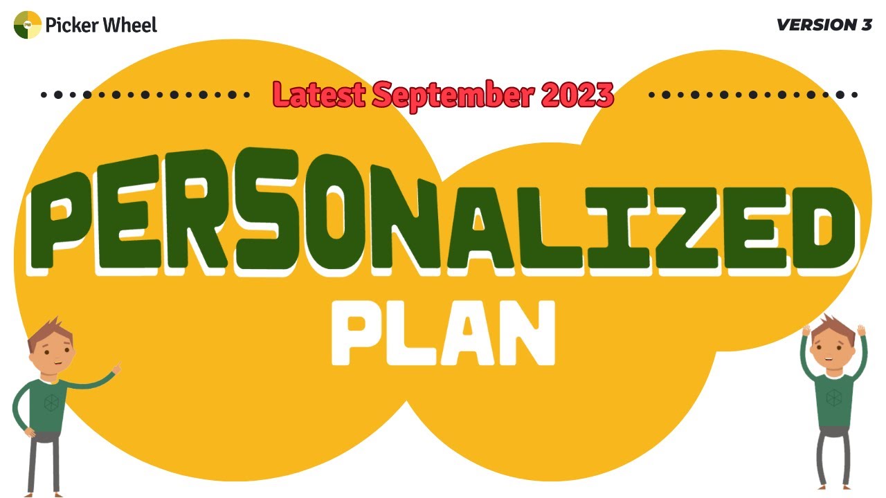 Picker Wheel Personalized Plan [Updated Sep.2023] | Premium Plan Explanation Video
