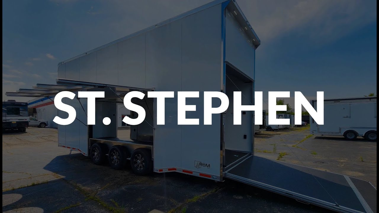 8.5'x26' ATC Rōm 800 Stacker Car Hauler (St. Stephen)