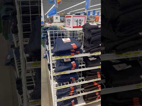 CARHARTT denim at WALMART👀 #walmart #denim #carhartt #shopping #jeans #fashion