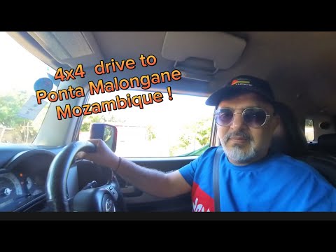 You need a 4 x 4 wheel drive to reach Ponta Malongane ! Mozambique !
