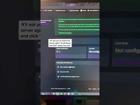 How to set up Discord “Live Now” roles #twitch #streamertwitch