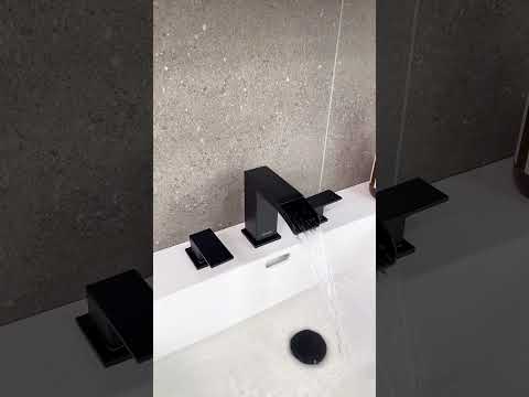 2024 New modern waterfall bathroom faucets