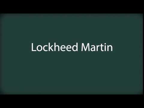 How to pronounce Lockheed Martin