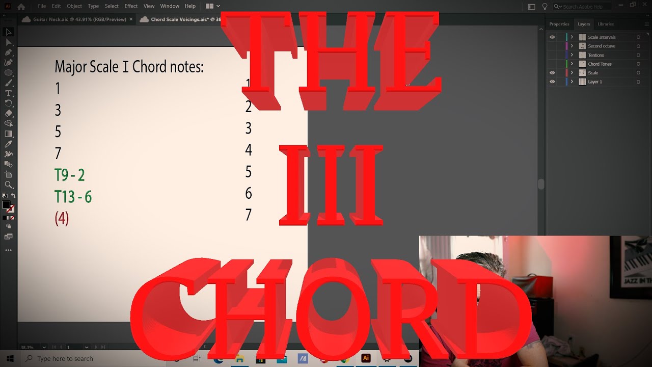 Chord Scale Voicings the iii Chord - Phrygian mode