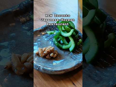 I tried the NEW Restaurant in Toronto for Japanese-Korean Tapas! Mhel Toronto!