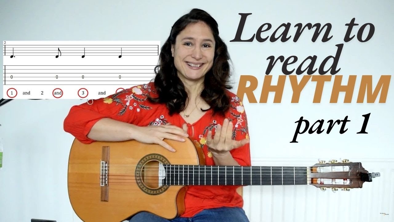 Learn to Read Rhythm for the Guitar (Guitar Lesson) - Part 1